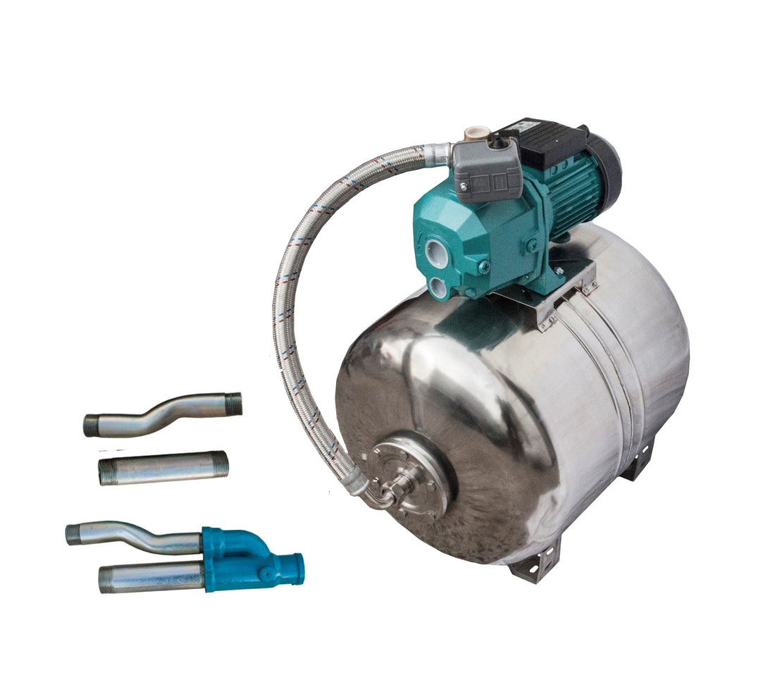 Hidrofor de mare adancime 23m cu ejector Omnigena DP355/80, rezervor 8 ...